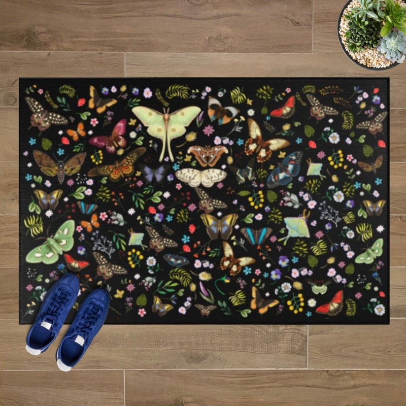 Butterfly Rug - Etsy