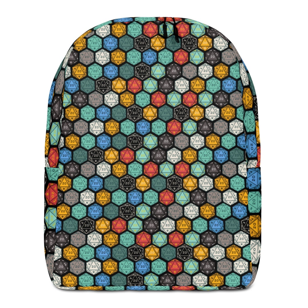 Dnd Dice Backpack XL Backpack Extra Large Backpack Laptop Backpack 15 ...