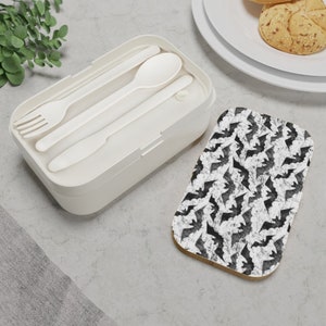 Bats Bento Box Gothic Bento Box Goth Lunch Accessories Witchy Bento Box ...