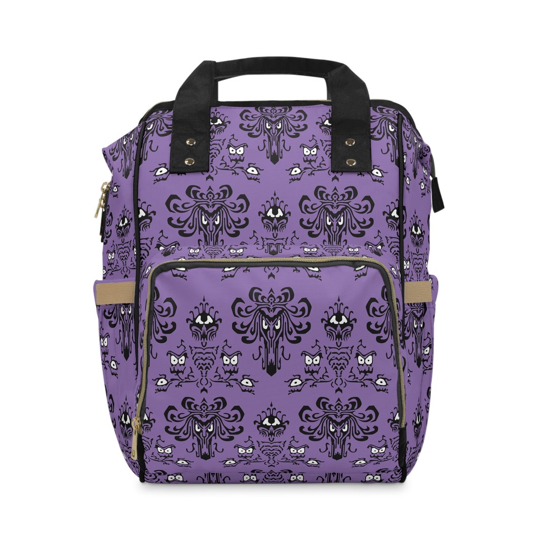 Haunted Mansion Wallpaper Diaper Bag Diaper Backpack Haunted Mansion ...