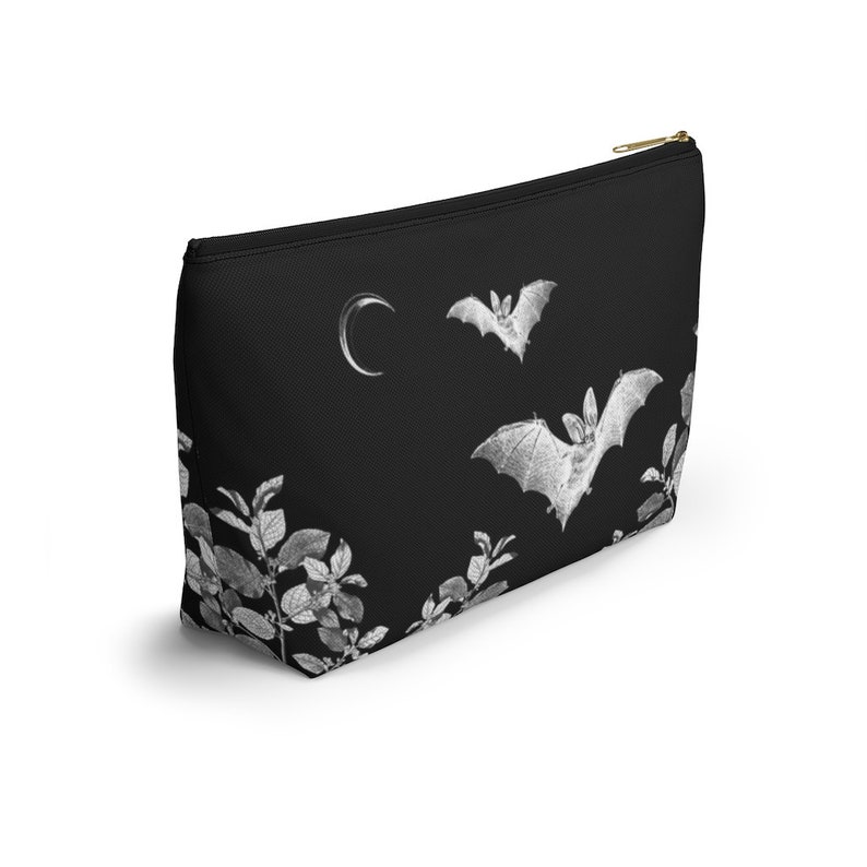 Gothic Bats Bag Gothic Zipper Bag Bats Accessory Bag - Etsy