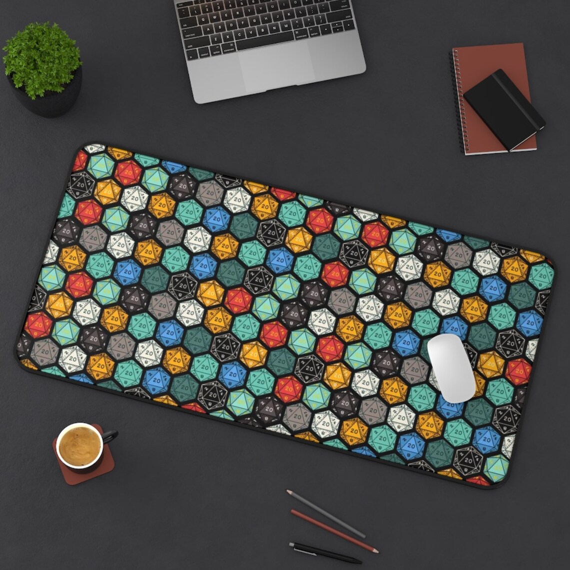 Dnd Desk Mat Gaming Desk Mat Dorm Desk Mat Witchy Desk - Etsy