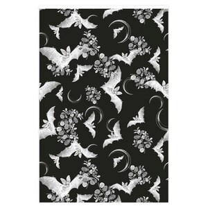 Goth Bats Wrapping Paper Vampire Bats Wrapping Paper Gothic Gift ...