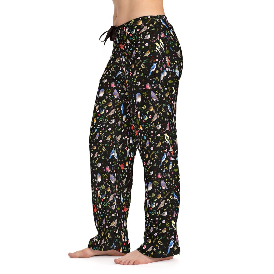 Bird Lover Women's Pajama Pants | Bird Watcher Lounge Pants | Bird ...