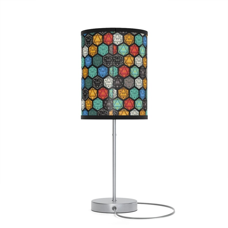 Dnd Lamp Table Lamp Dungeons and Dragons Bedside Lamp - Etsy