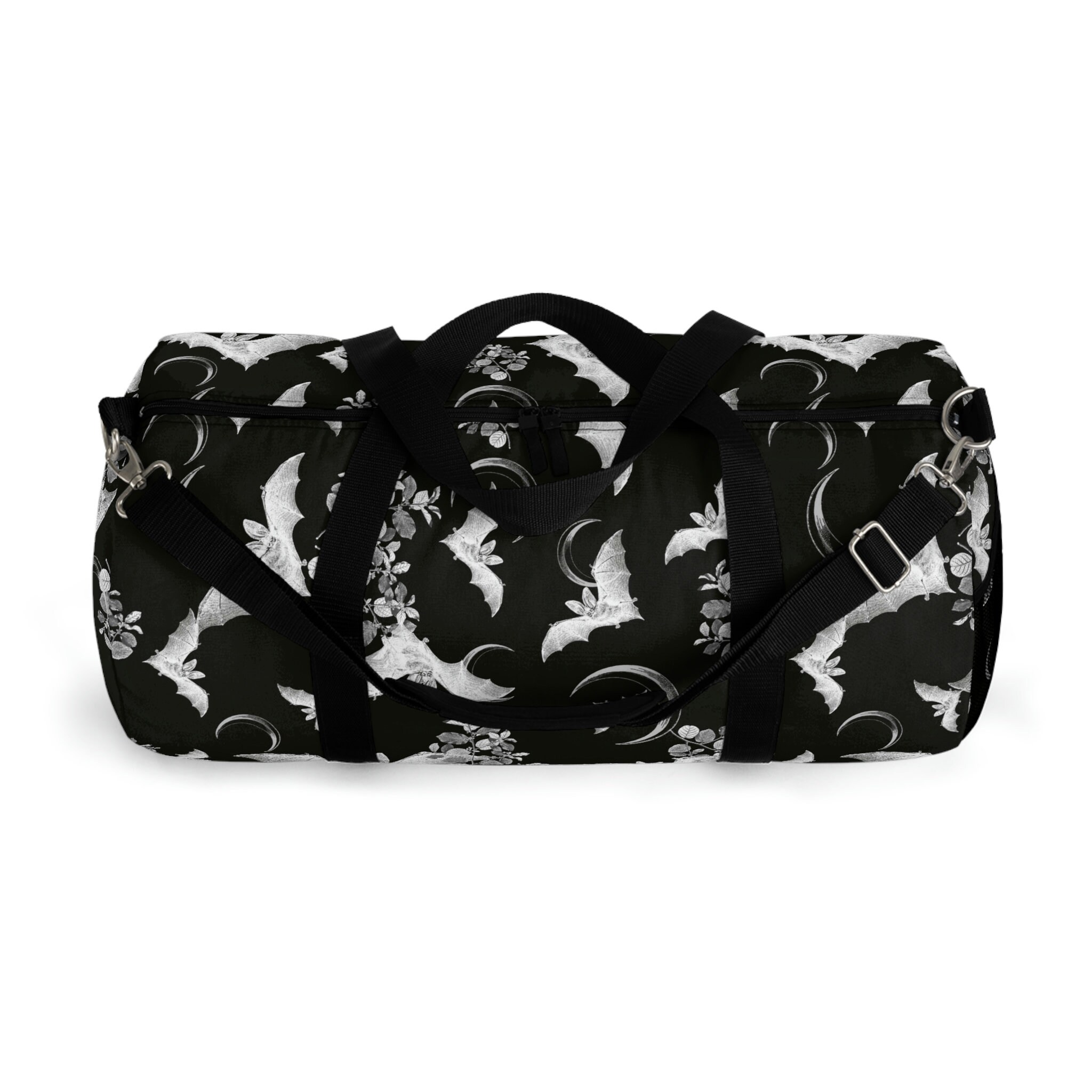 Halloween Goth Bats Duffel Bag