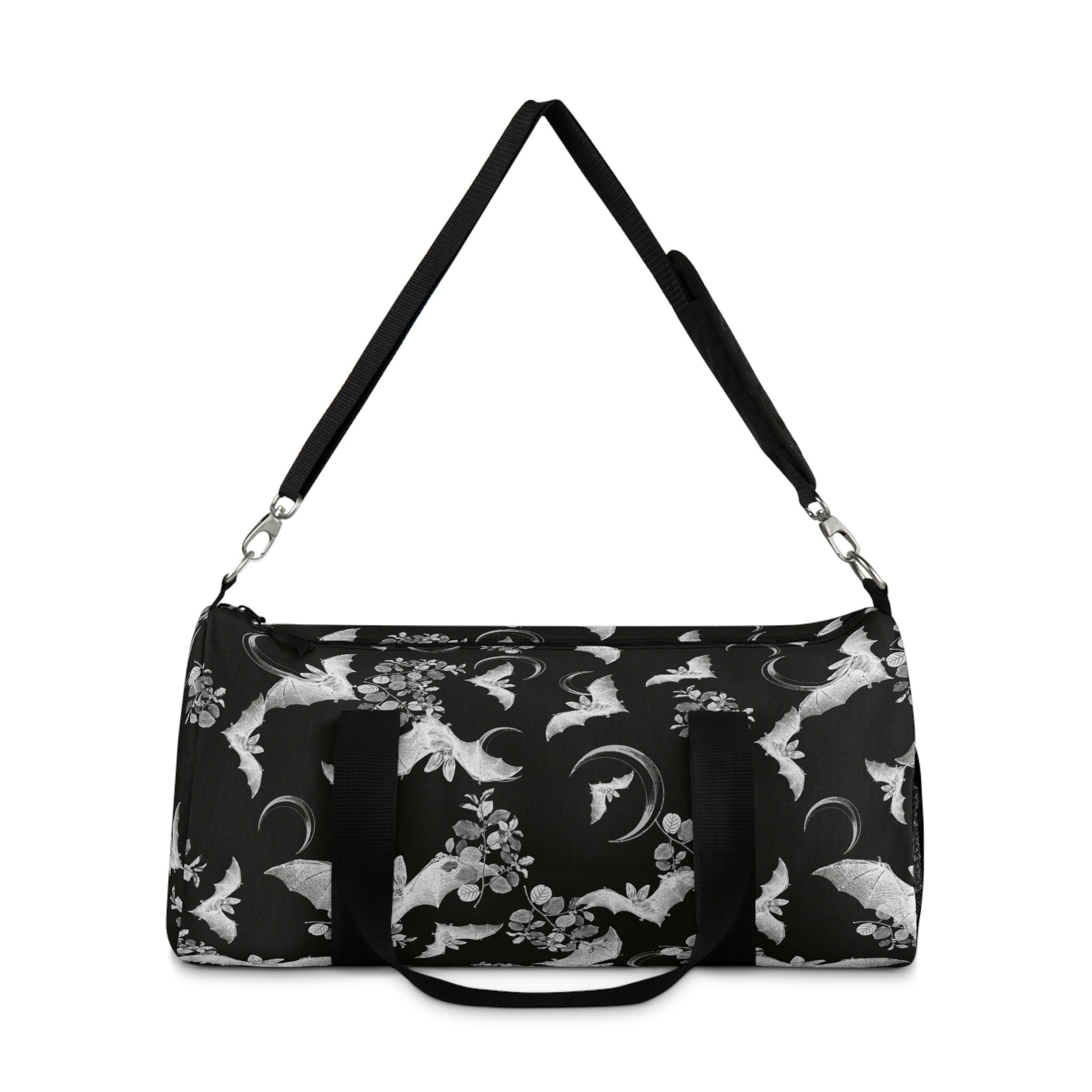Halloween Goth Bats Duffel Bag