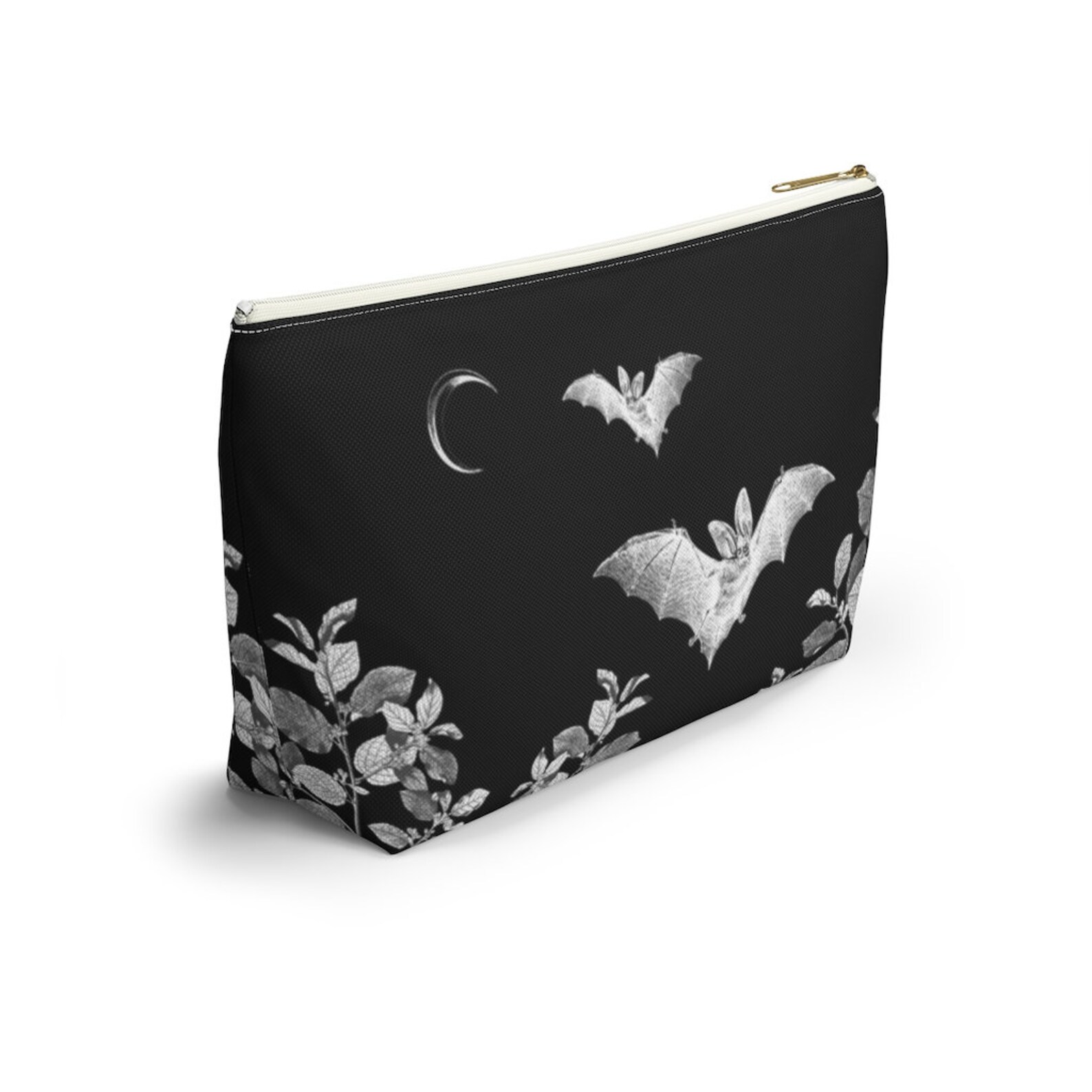 Gothic Bats Bag Gothic Zipper Bag Bats Accessory Bag - Etsy