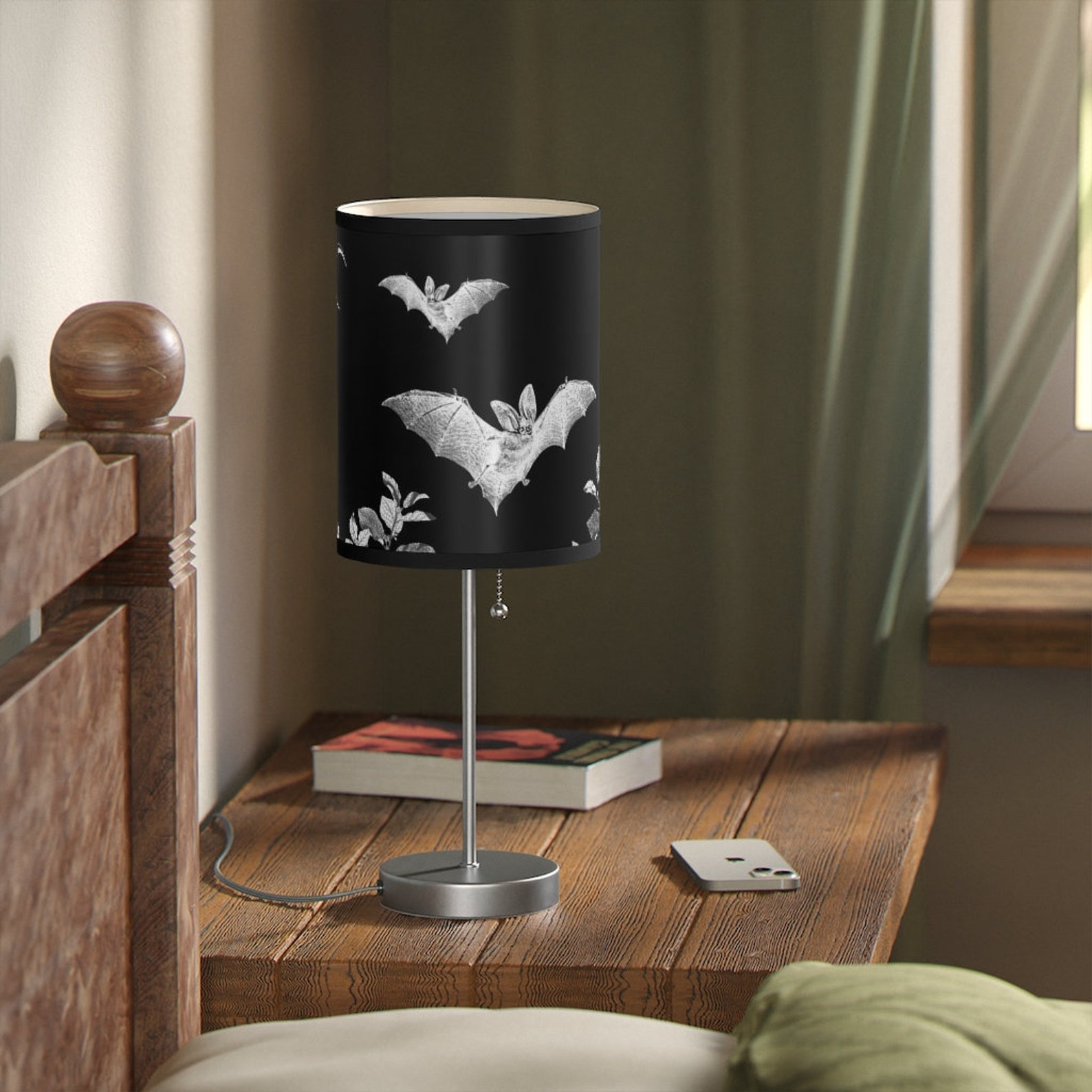 Goth Bat Lamp Lamp Vintage Bat Lamp Desk Lamp Bat - Etsy