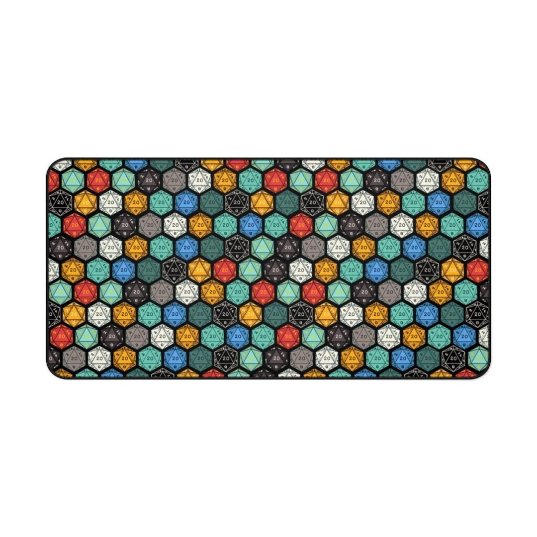 Dnd Desk Mat | Gaming Desk Mat | Dorm Desk Mat | Witchy Desk Mat | Desk ...