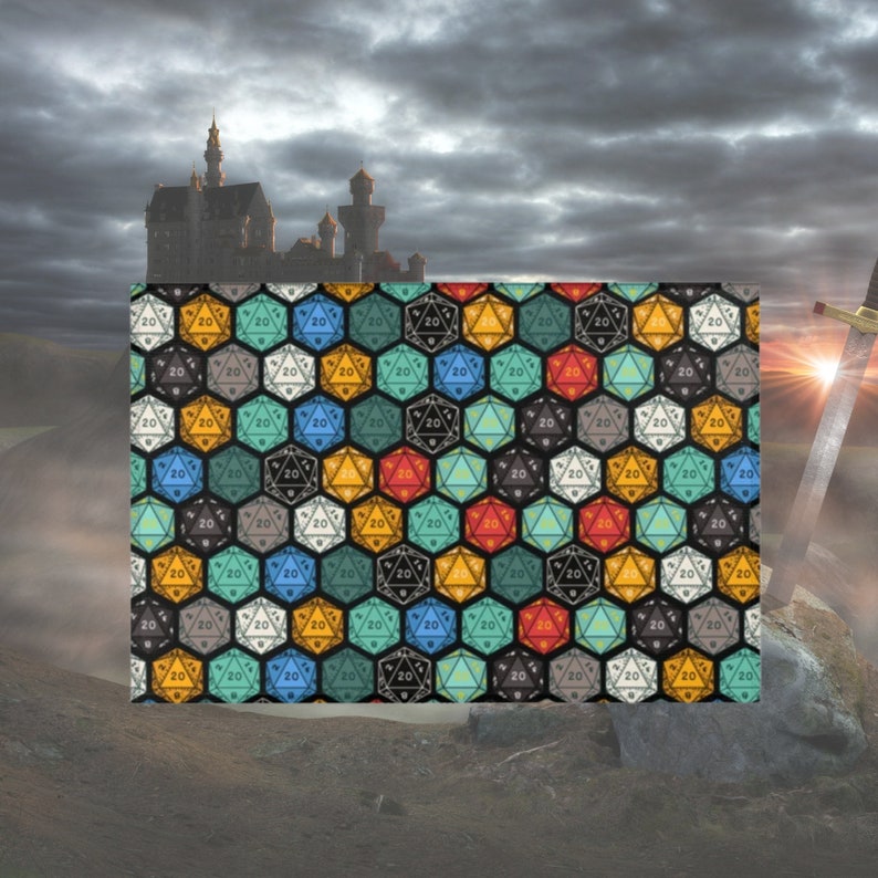 Dnd Dice Rug Gaming Goblincore Dark Academia - Etsy