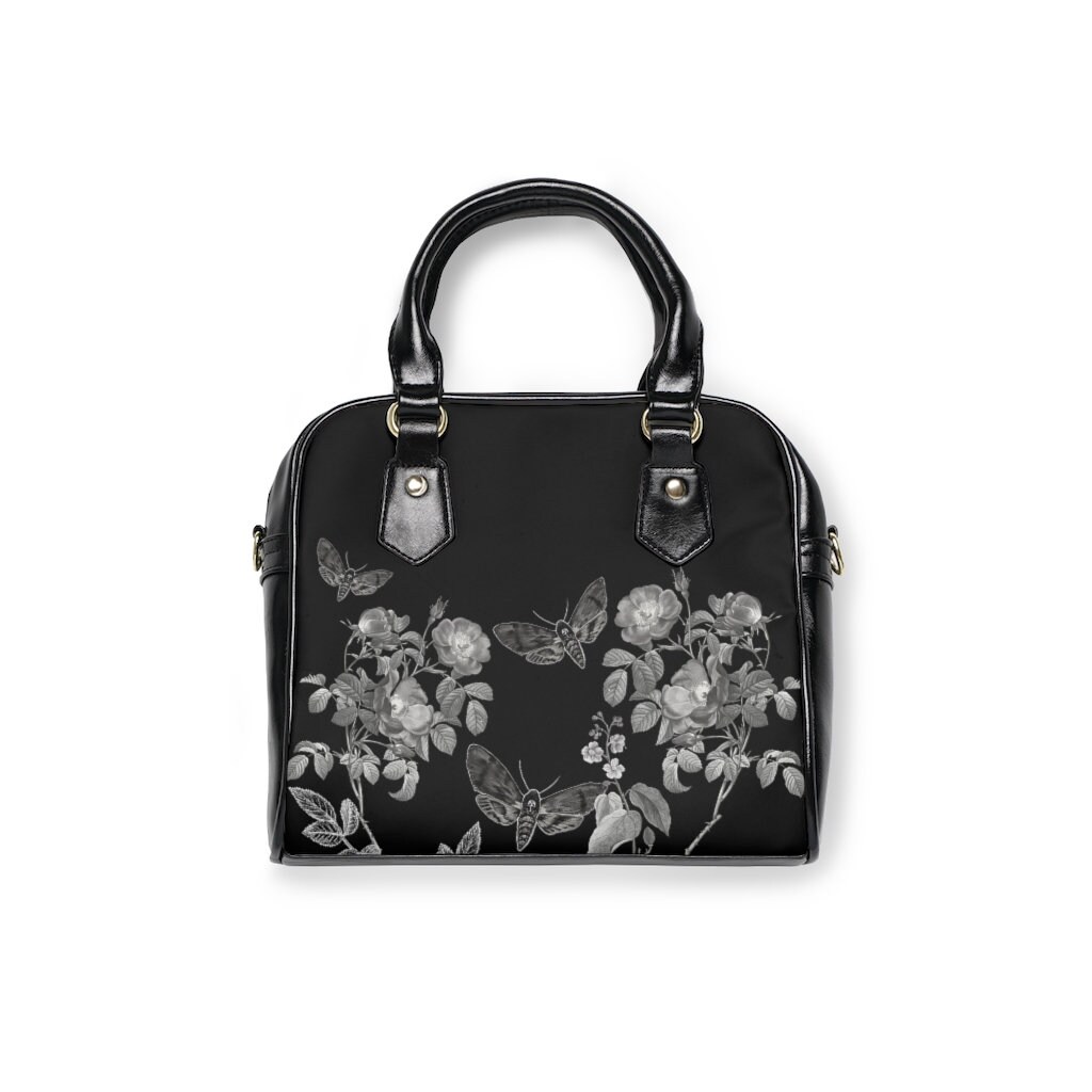 Goth Moth Purse Gothic Purse Witchy Purse Gothcore - Etsy