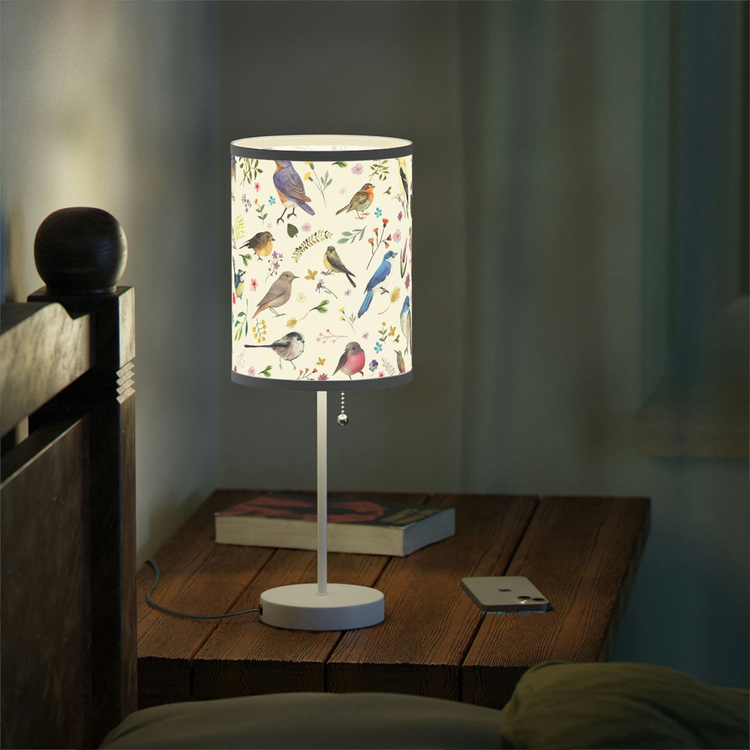 Bird Lamp Lamp Vintage Bird Lamp Desk Lamp Birds Bedside Lamp Modern ...