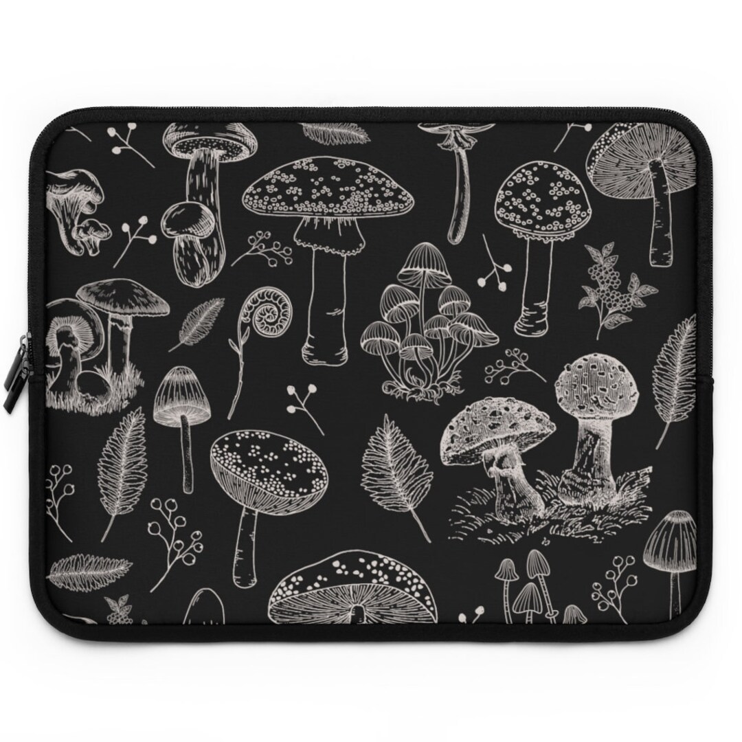 Mushroom Laptop Sleeve 5 Sizes Tablet Sleeve Laptop Travel Case Laptop ...