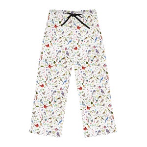 Bird Lover Women's Pajama Pants Bird Watcher Lounge Pants Bird Lover Pj ...