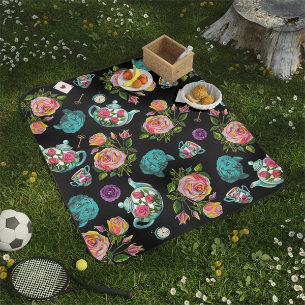 Goth Picnic Blanket - Etsy