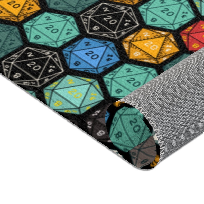 Dnd Dice Rug Gaming Goblincore Dark Academia - Etsy