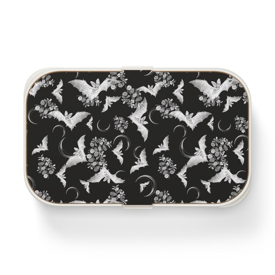 Goth Bat Bento Box Gothic Bento Box Goth Lunch Accessories Witchy Bento ...