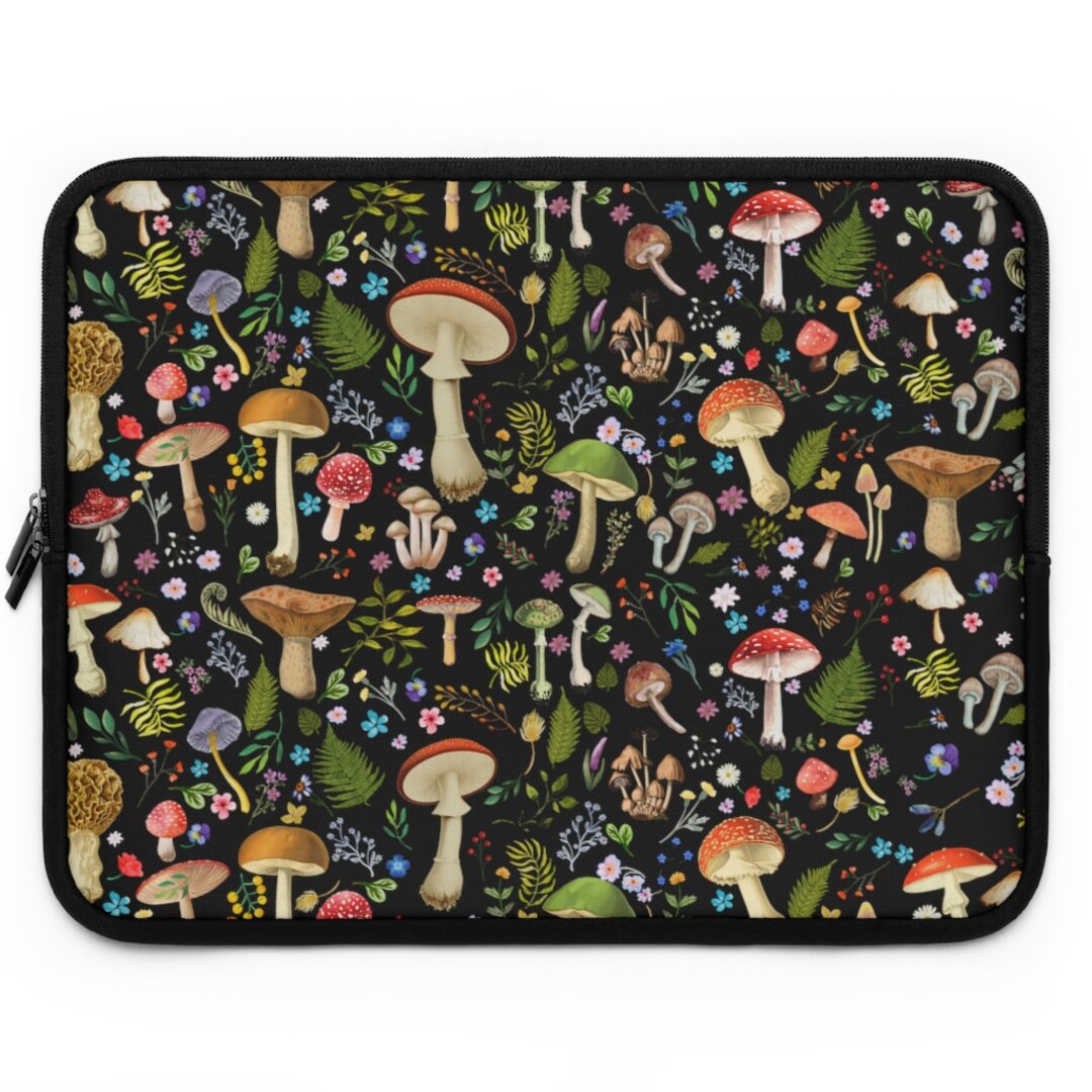 Mushroom Laptop Sleeve 5 Sizes Tablet Sleeve Laptop Travel Case Laptop ...