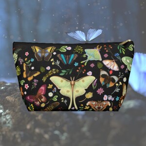 Butterfly Zipper Bag Butterfly Makeup Bag Butterfly Travel Bag ...