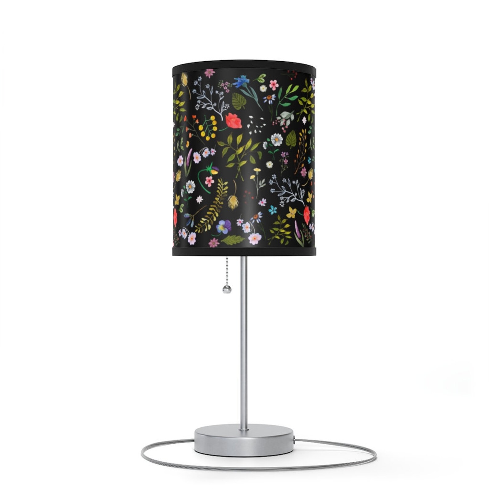 Wildflower Lamp Floral Desk Lamp Cottagecore Decor Table - Etsy