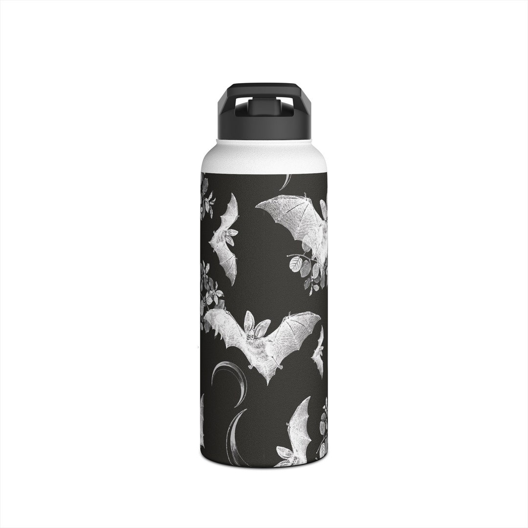 Goth Bat Water Bottle Stainless Steel Water Bottle Bat Water Bottle ...
