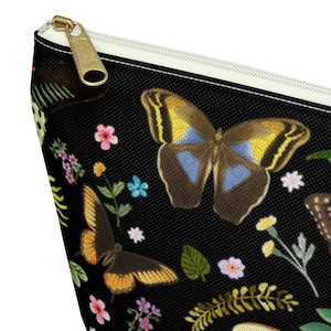 Butterfly Zipper Bag Butterfly Makeup Bag Butterfly Travel Bag ...