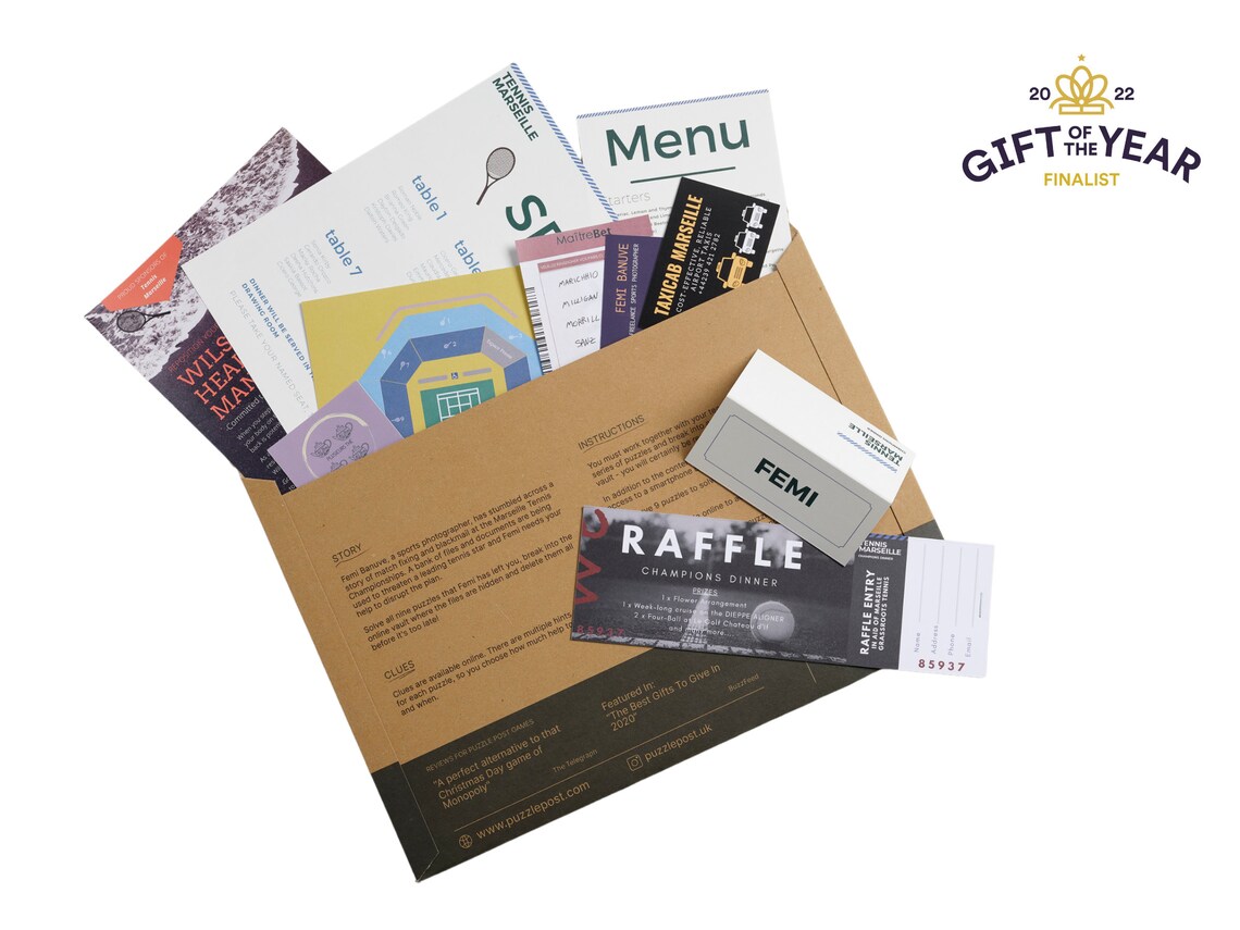 Escape Room in an Envelope the Scandal Dinner Party | Etsy