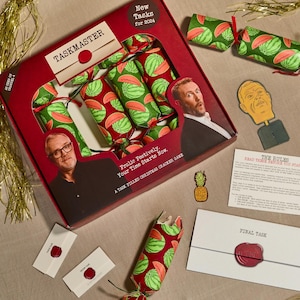 Official Taskmaster Christmas Crackers 2024 – Dinner Party Crackers ...
