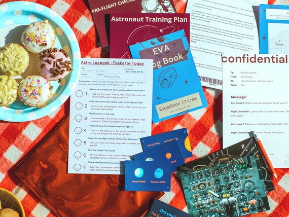 Personalised Children's Escape Room Style Tabletop Game | Etsy