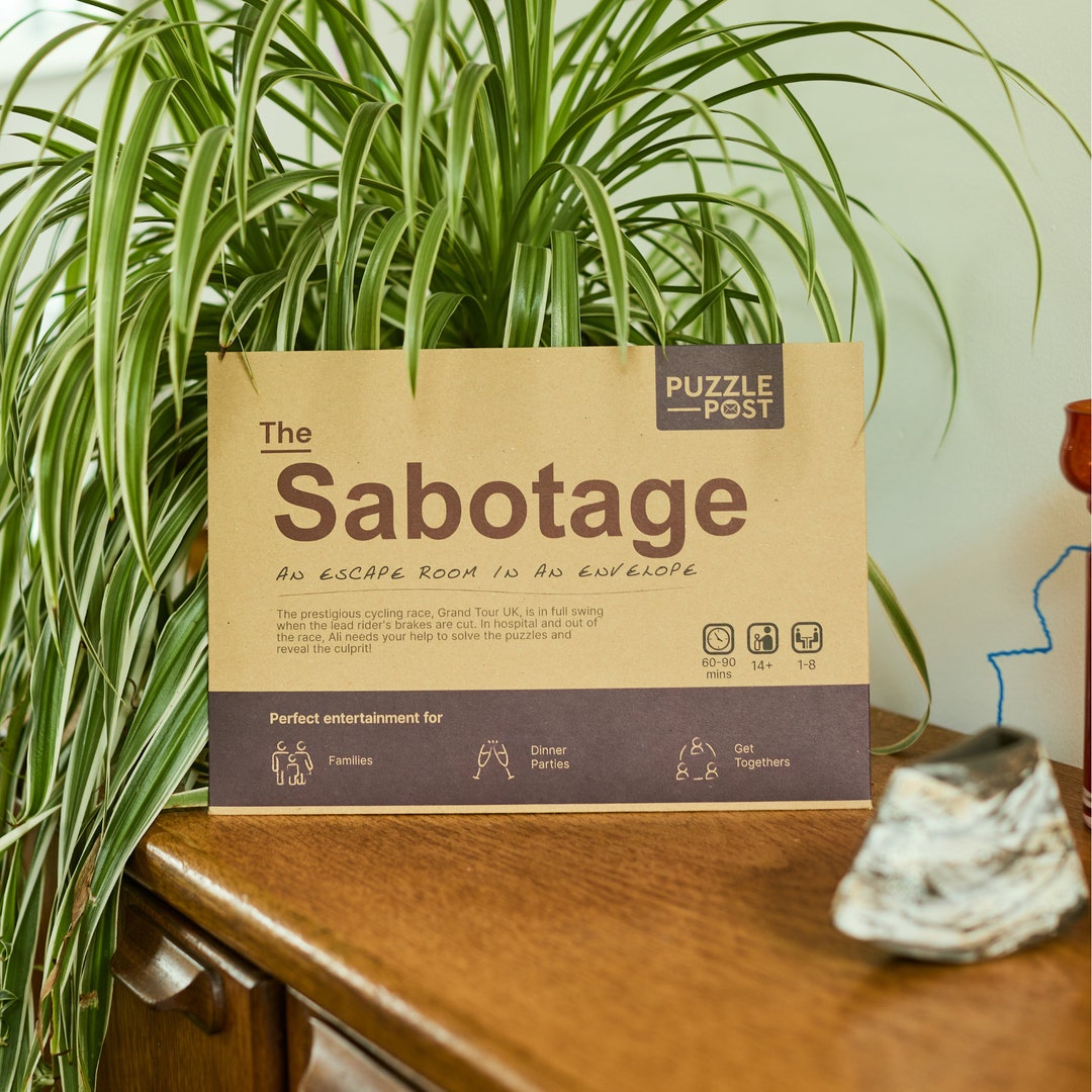 Escape Room in an Envelope - the Sabotage! Dinner Party Edition ...