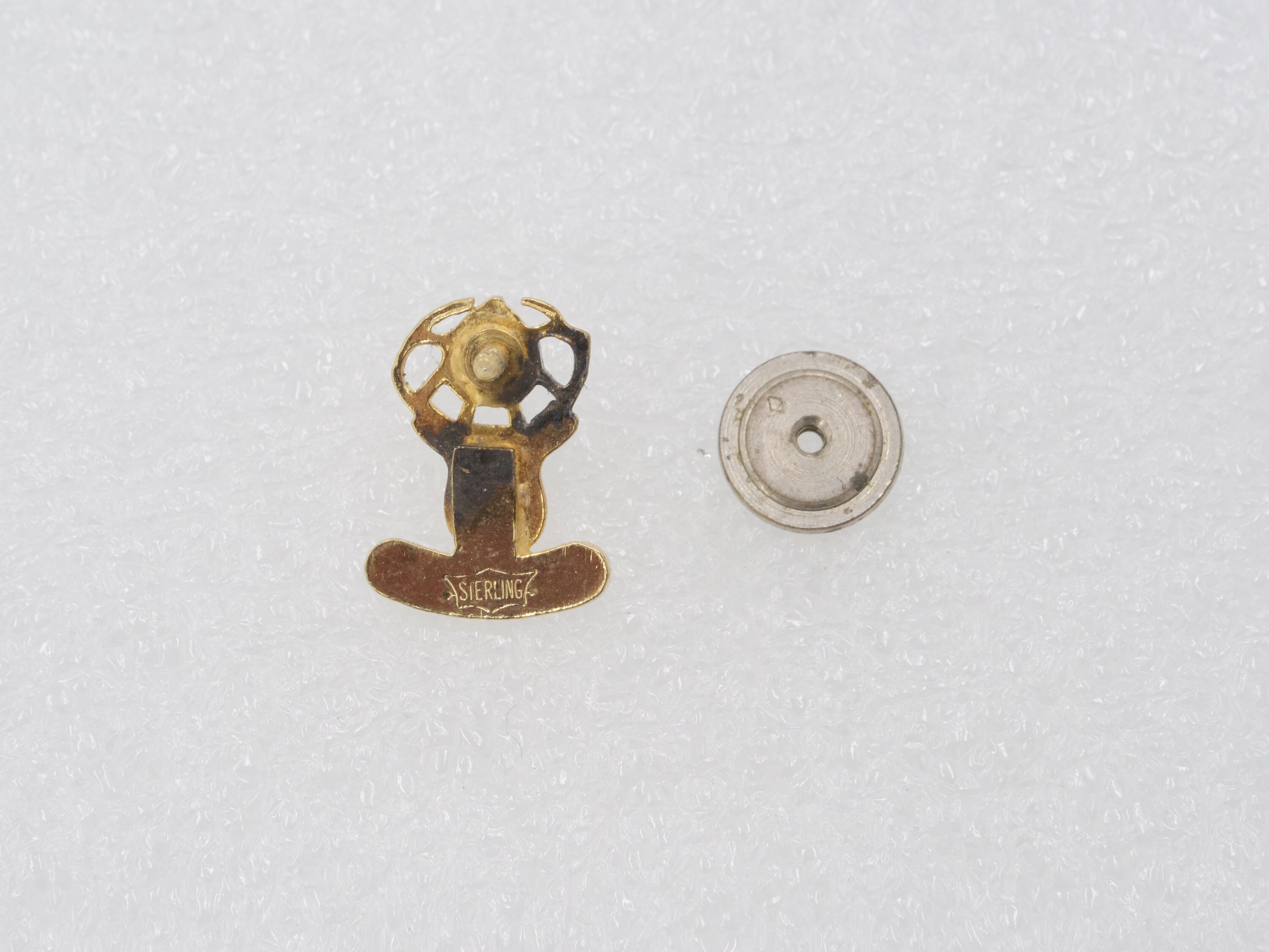 Vintage Elks Club 25 Years Screw Back Lapel Pin BPOE B.P.O.E. Elks ...