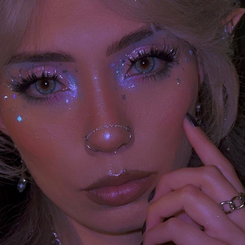 Nose Ring Chain - Etsy