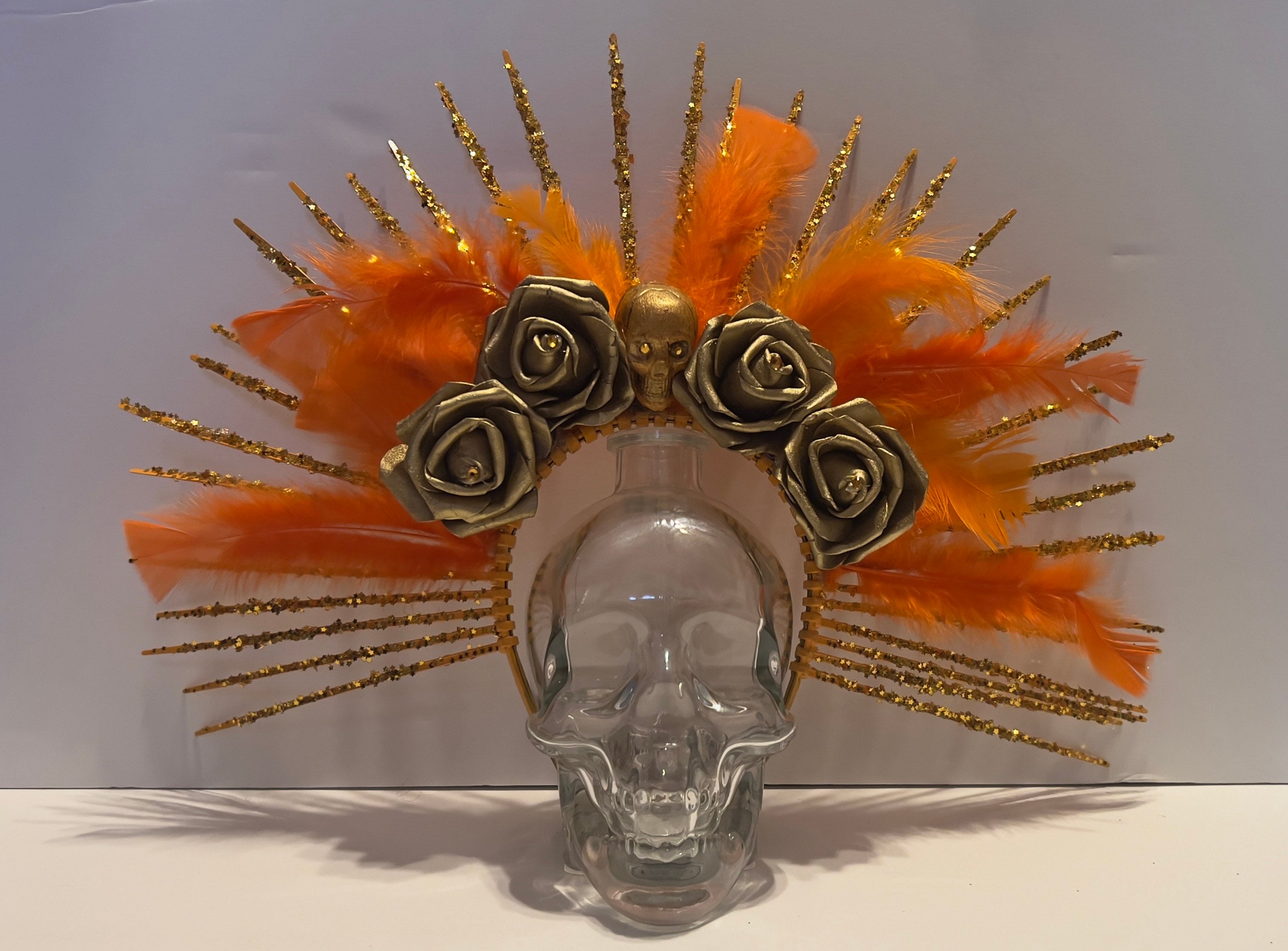 Dia De Los Muertos Halo Crown - Etsy