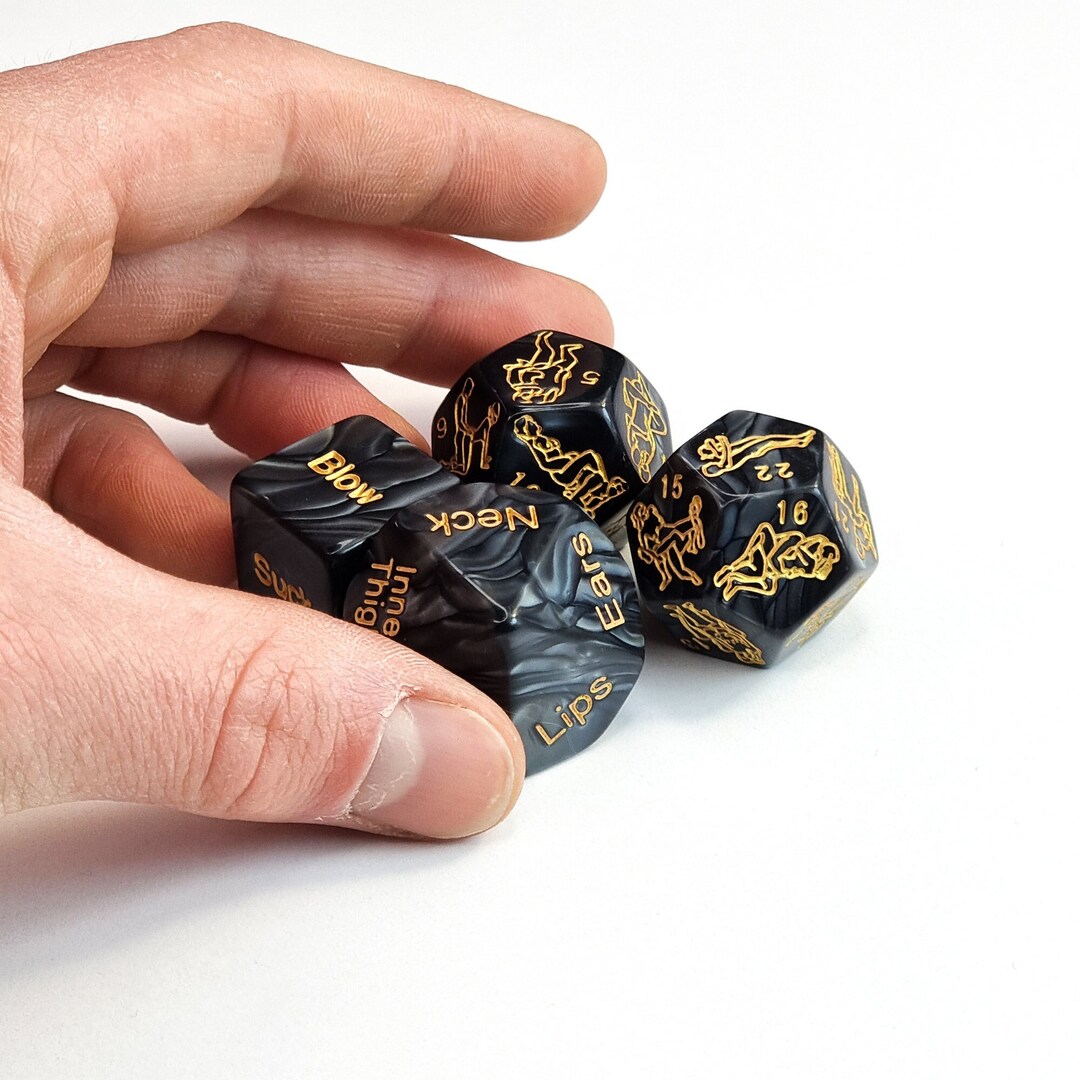 4pc Sex Dices With Sex Positions Role Play Dices Fun In The Bedroom