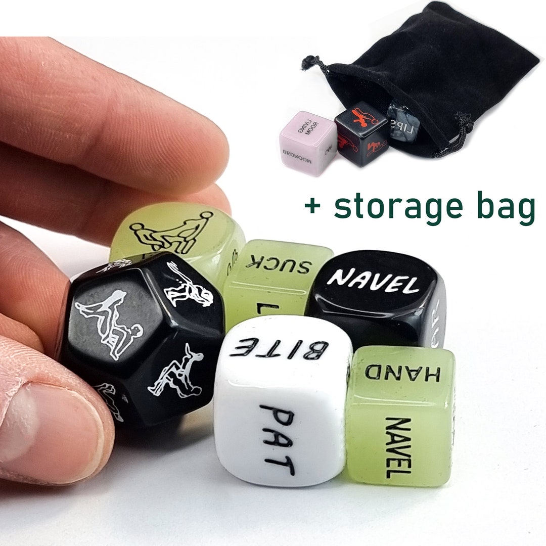 6pc Sex Dices With Sex Positions Role Play Dices Fun In The Bedroom