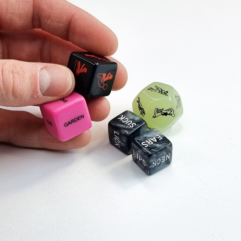 5pc Sex Dices With Sex Positions Role Play Dices Fun In The Etsy