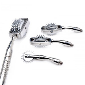 Wartenberg Wheel Set, Finger Claw, Sensation Play, BDSM Fetish Gear, Wartenberg Wheel, BDSM Sex ...
