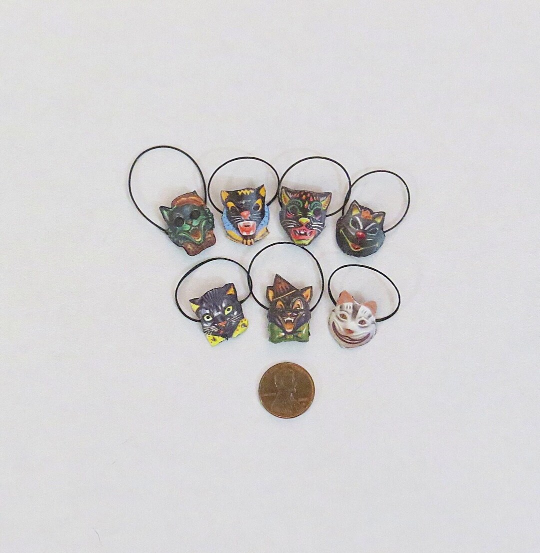 Dollhouse MCM Halloween Mask, Black Cat, Alice in Wonderland Cheshire ...