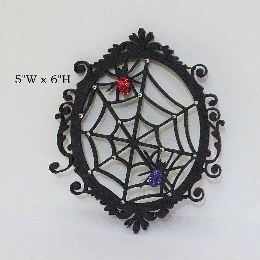 Hanging Spider Web, Halloween Decor, Gothic Decor, Spider Web Wall Art ...