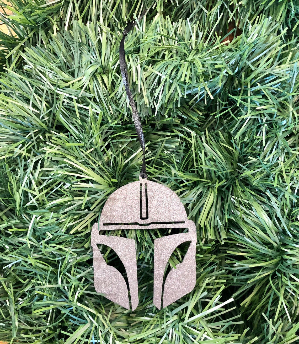 Full Set x6 Star Wars & the Mandalorian Christmas Ornaments wood ...