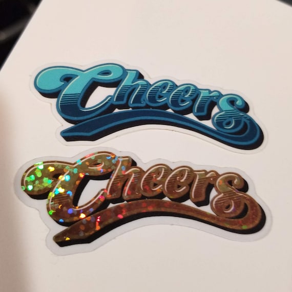 Cheers logo sticker combo pack | Etsy