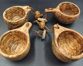 Scandinavian Kuksa, Hand Carved Cup, Wooden Mug, Camping Gear, Coffee ...