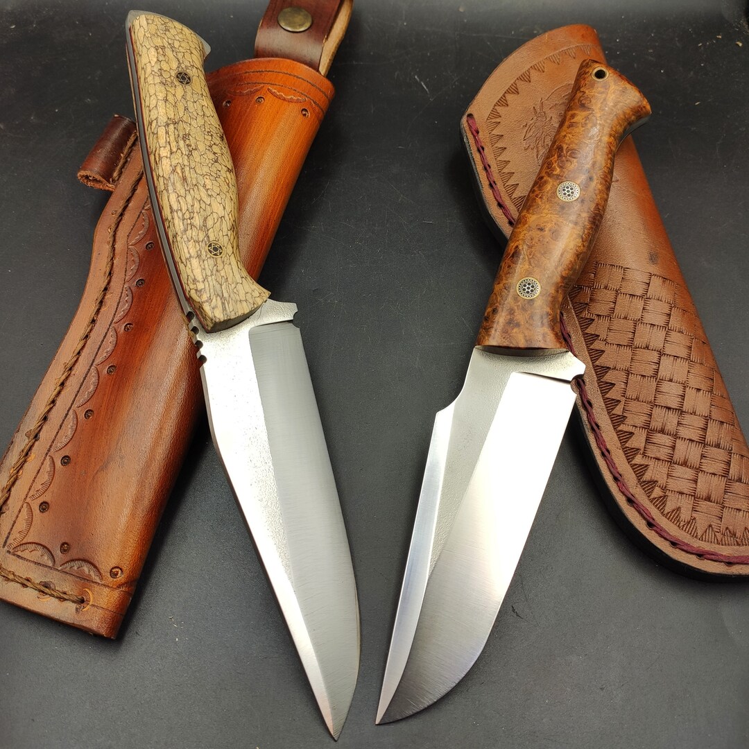 Elmax Steel Fixed Blade Outdoor Knife Custom Hunting - Etsy