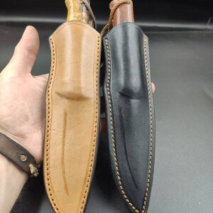 Bush Pro Premium Scandi Bushcraft Knife With Fire Starter - Etsy