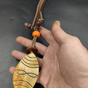 Unique Primitive Pendant, Charm Necklace Gift, Handmade Shaman Amulet ...