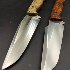 Elmax Steel Fixed Blade Outdoor Knife Custom Hunting - Etsy