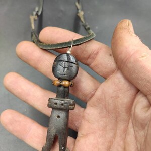 Unique Primitive Pendant, Charm Necklace Gift, Handmade Shaman Amulet ...
