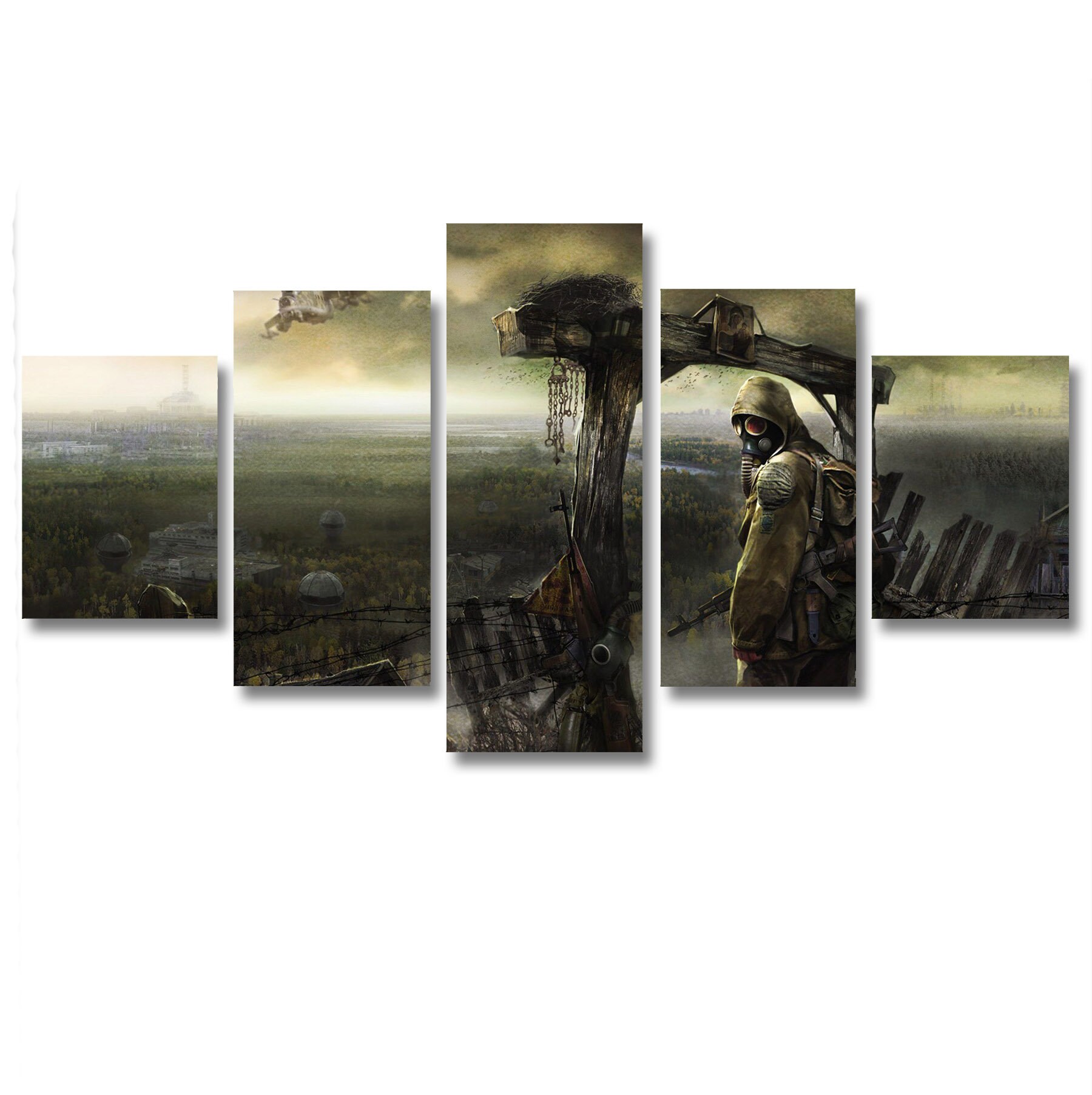 Stalker poster set Stalker wall art 5 pieces canvas set. | Etsy