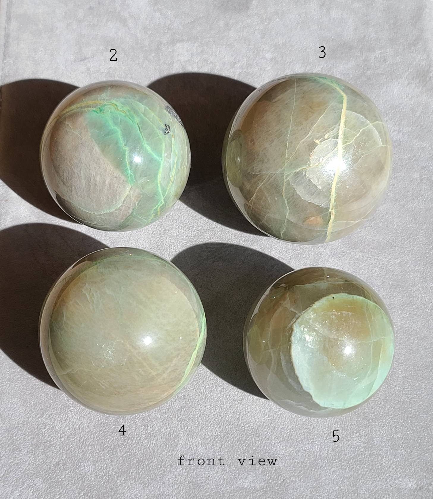 Garnierite Sphere Green Moonstone Sphere Garnierite - Etsy